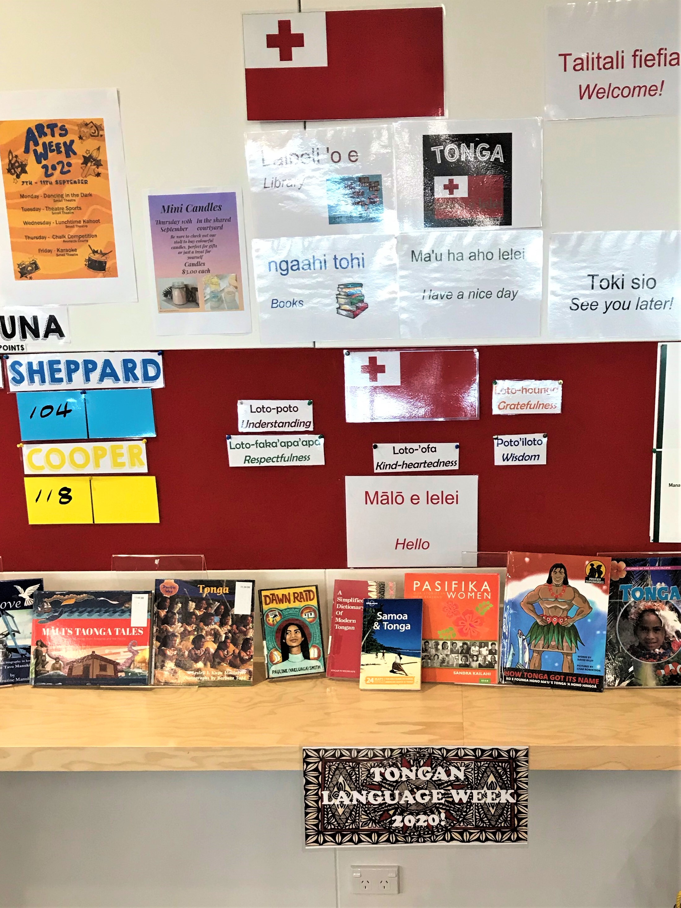 Māpuna Library’s Tongan Language Week Display! – Māpuna Library